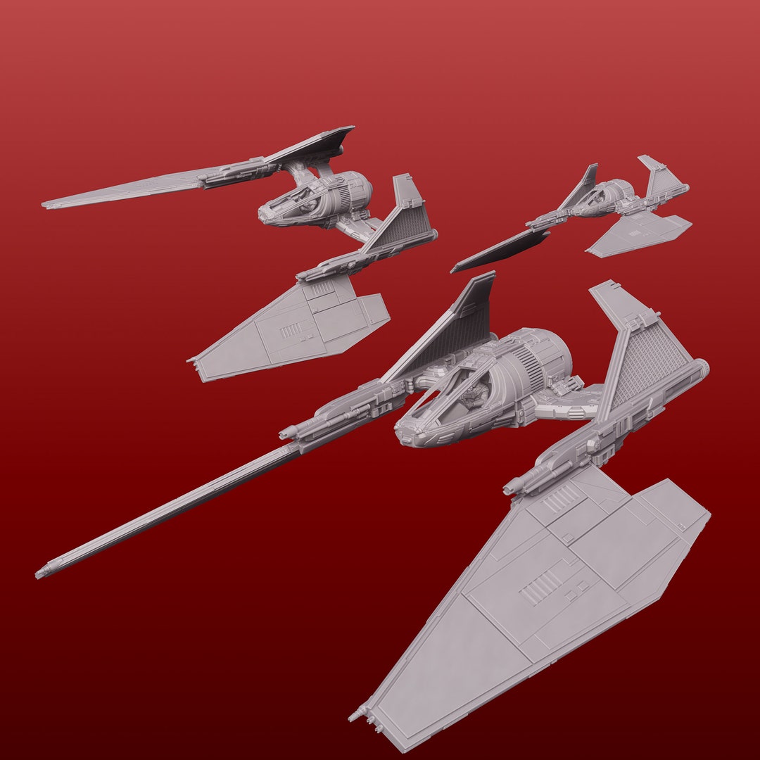 Evil Empire Starfighter (1) - DARK FIRE | Legion Compatible - 3D ...