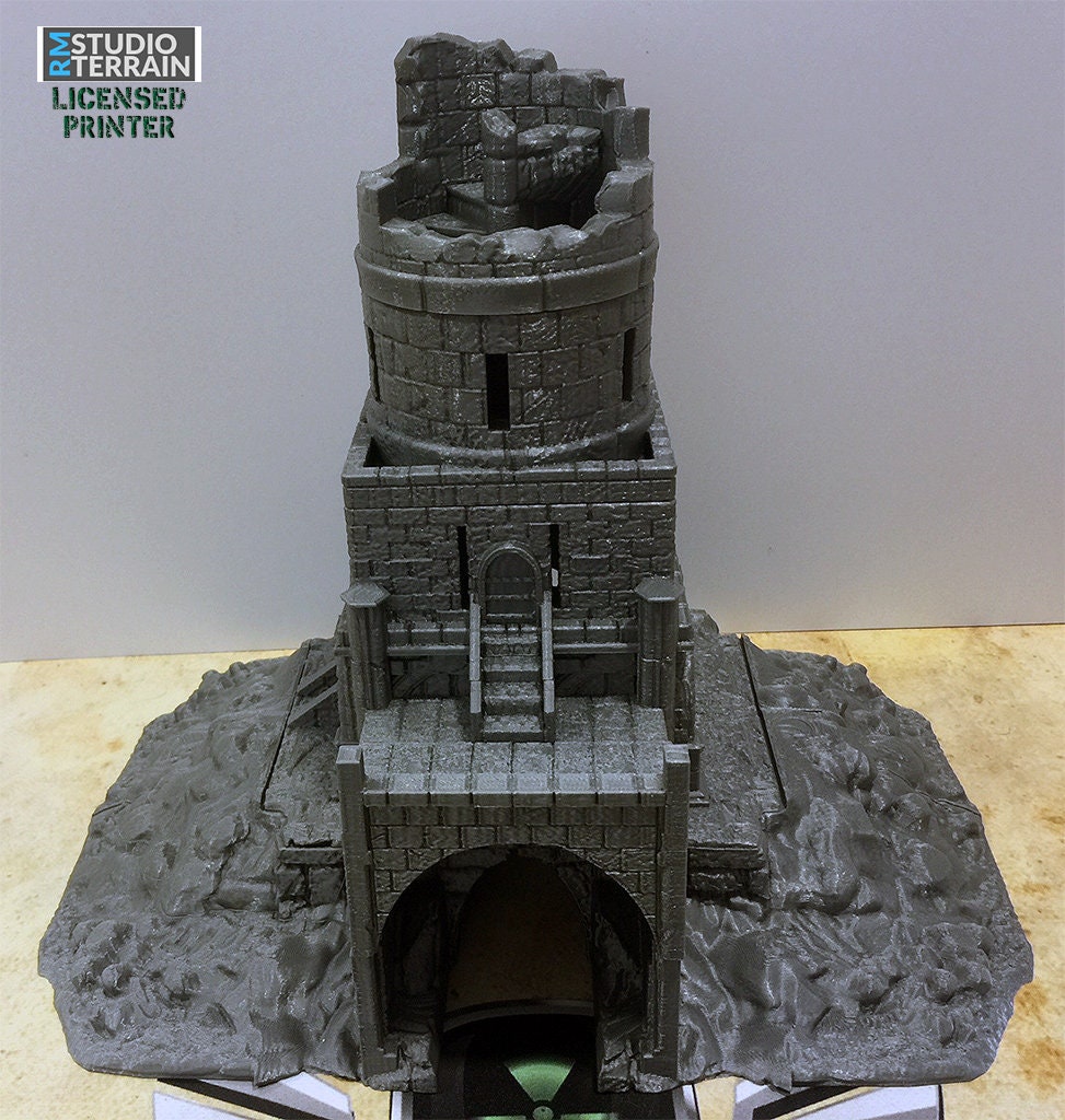 Whitstone Keep - Stormguard - LOTR - WOTR - Ruins - Frostgrave - 3D ...
