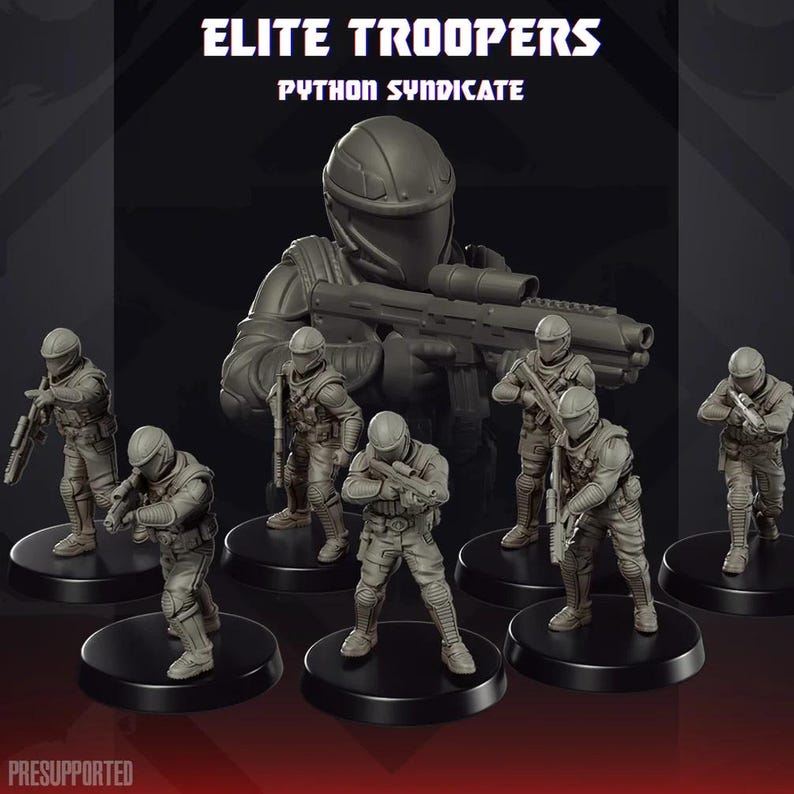 Python Syndicate - SKULLFORGE | 3D Printed - Etsy