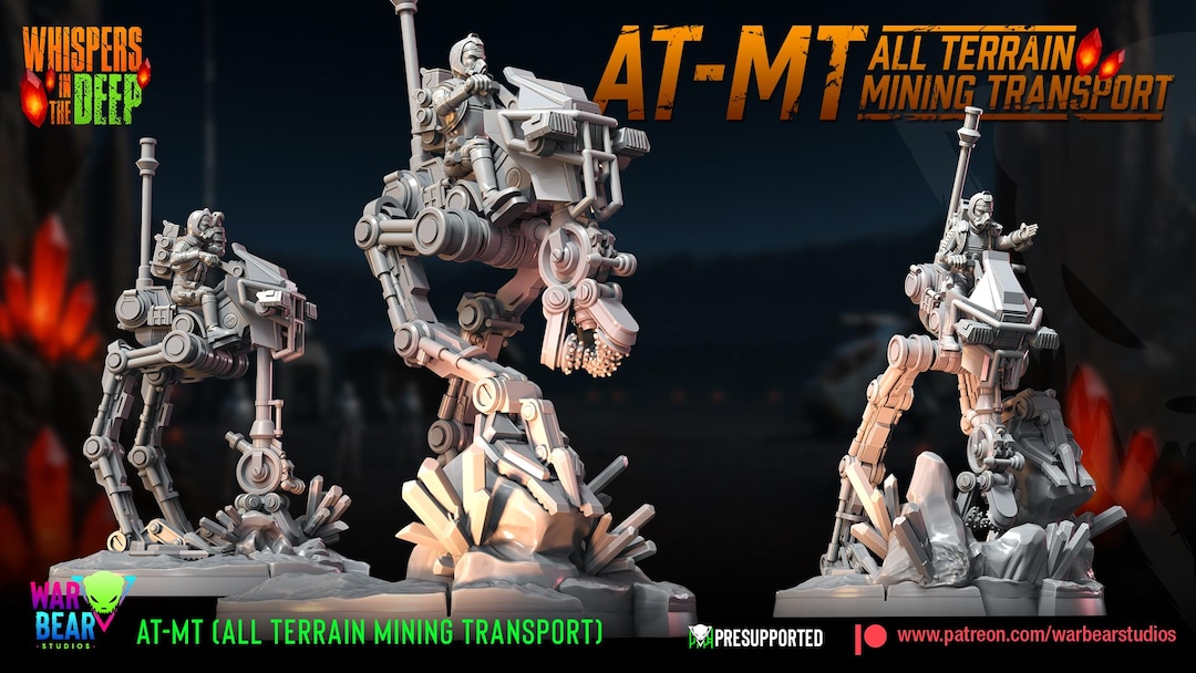 AT-MT - All Terrain Mining Transport | War Bear Studios | Legion ...