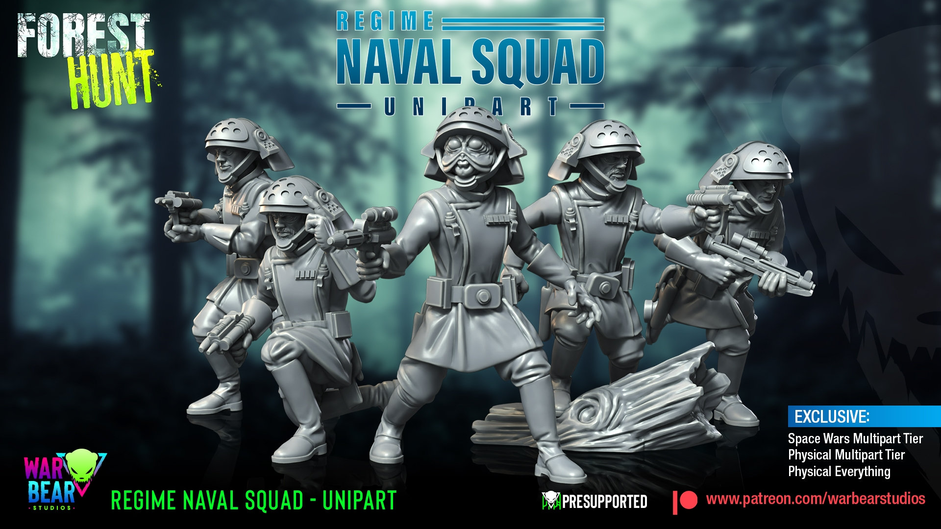 Naval Troopers Forest - War Bear Studios | Legion Compatible - Imperial ...