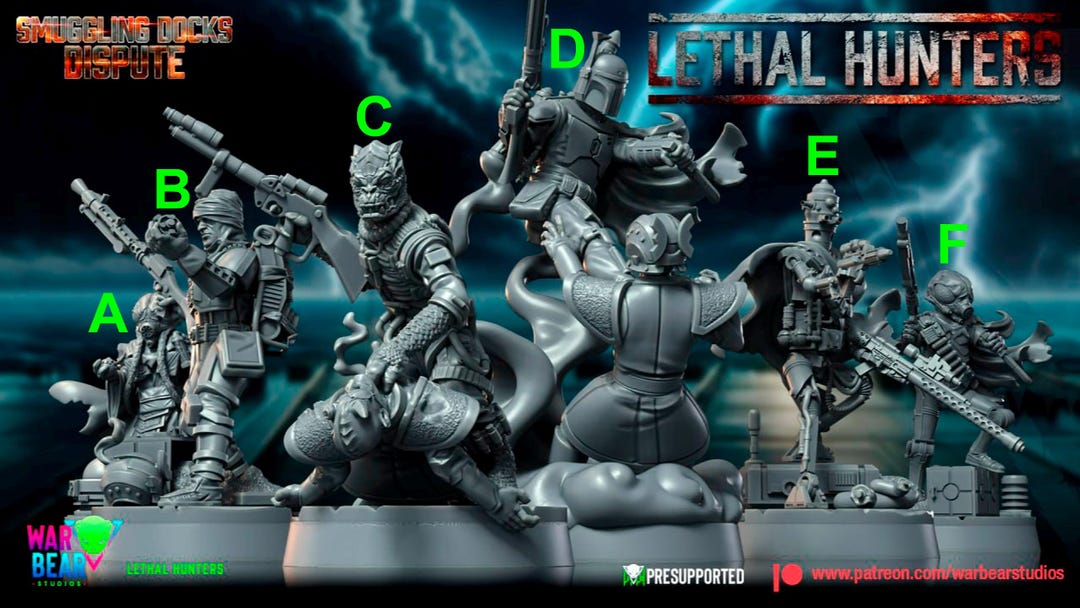 Lethal Hunters Vol.1 - War Bear Studios | Legion Compatible - Imperial ...