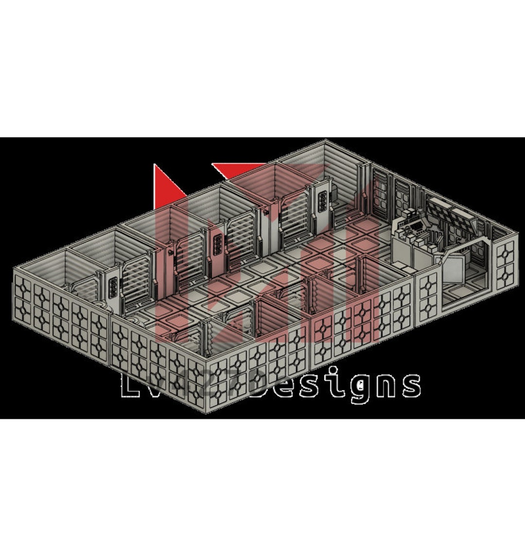 Large Room Detention Cell Block Legion Imperial Assault Space Hulk ...