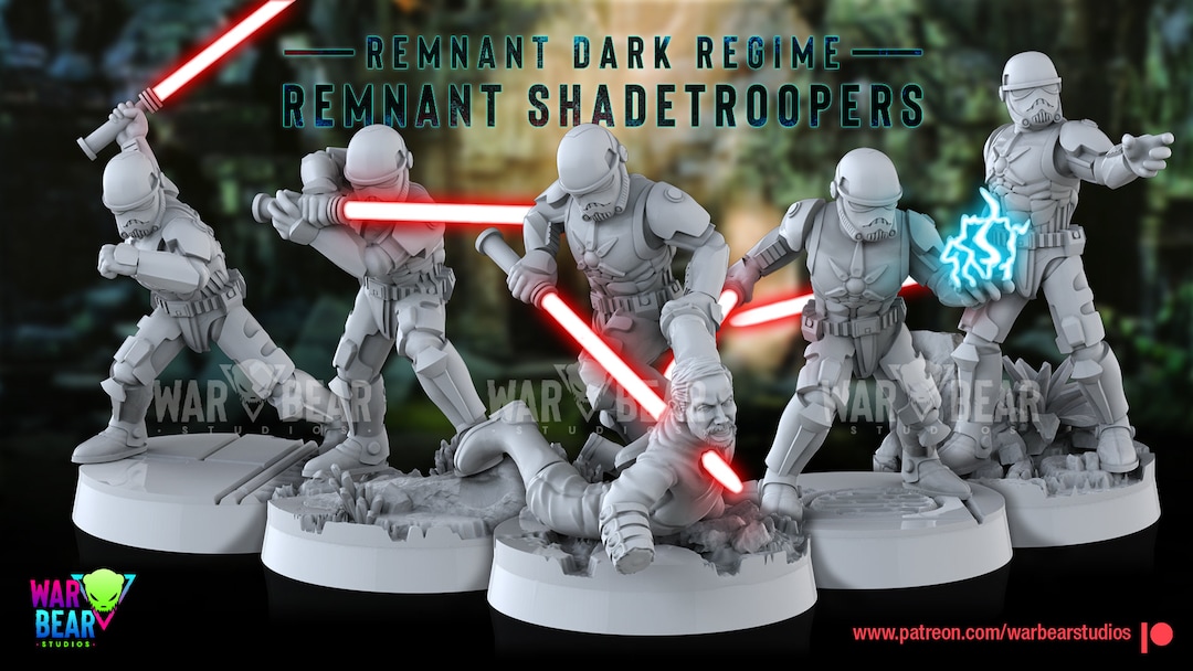 Remnant Shadetroopers - War Bear Studios | Legion Compatible - Imperial ...