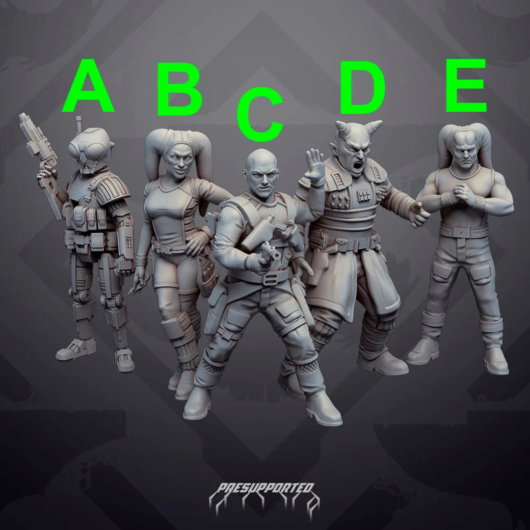 Heist Thugs - Rez Holan - SKULLFORGE | Legion Compatible Imperial ...