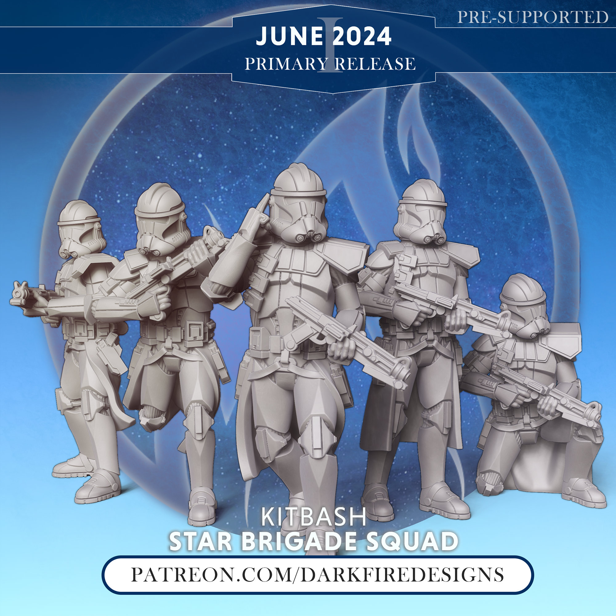 Star Brigade Squad - DARK FIRE | Legion Compatible - Imperial Assault ...