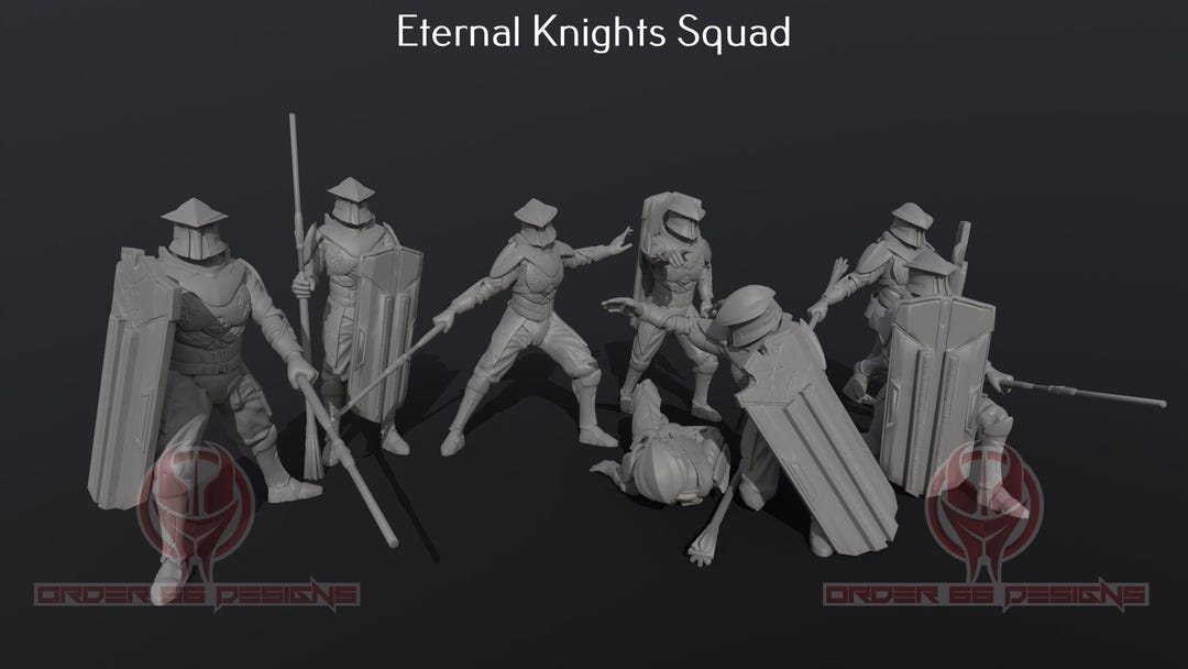 Zakuul Eternal Knights - ORDER66 | Legion Compatible - 3D Printed - Etsy