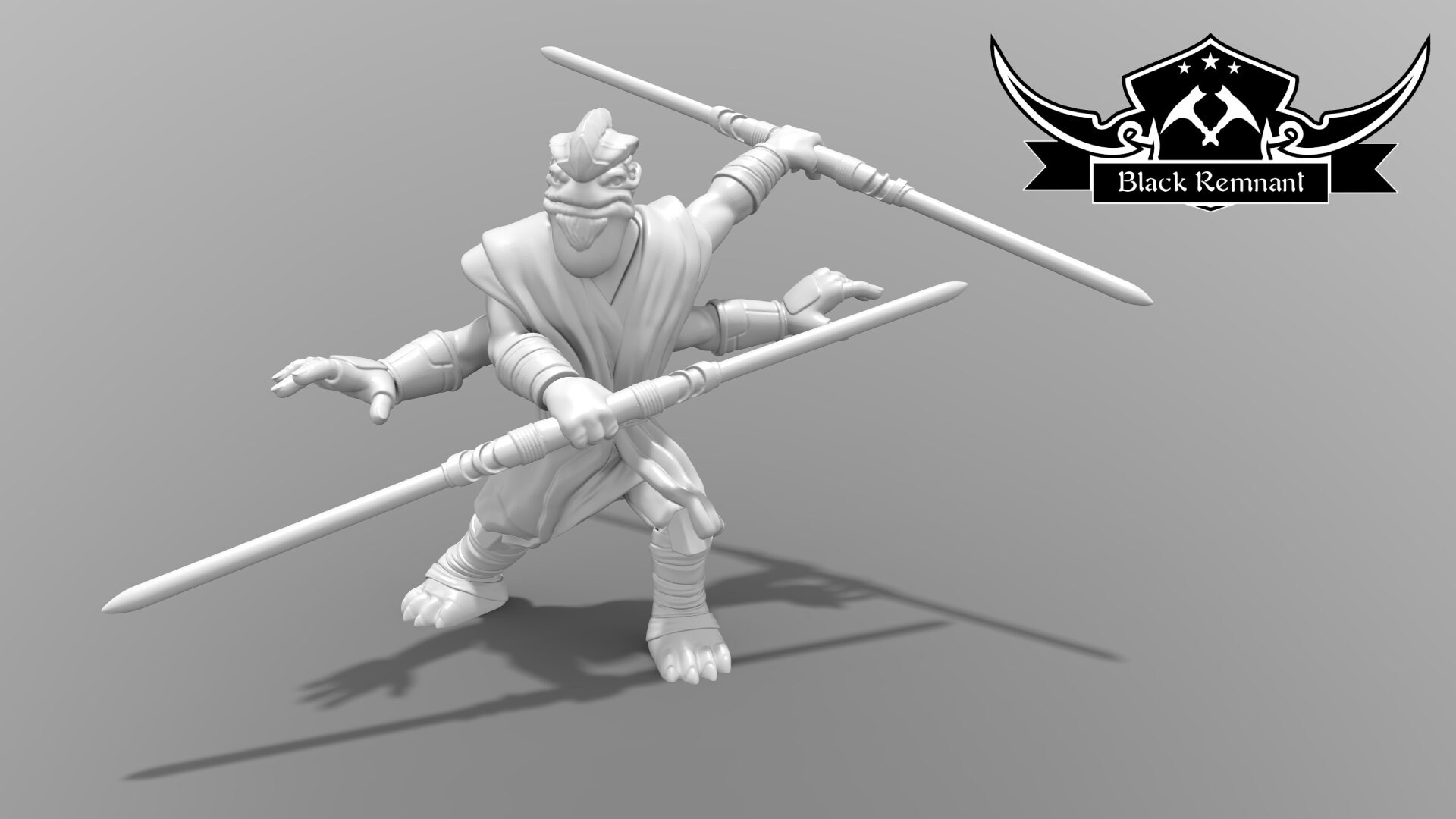 Pong Krell - BLACK REMNANT | Legion Compatible - 3D Printed - Etsy ...