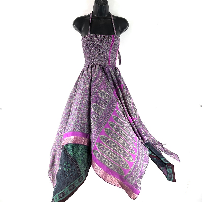 Aurora Long Summer Silk Fairy Dress - Tall Girl Sundress (SKU:902-7928 ...