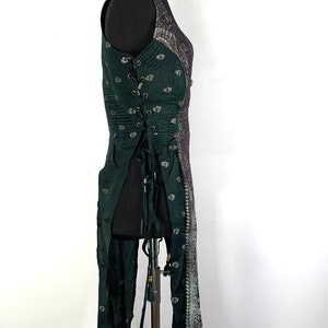 M. Goddess Dress in Silk Brocade Priestess Ceremony Temple Dress ...