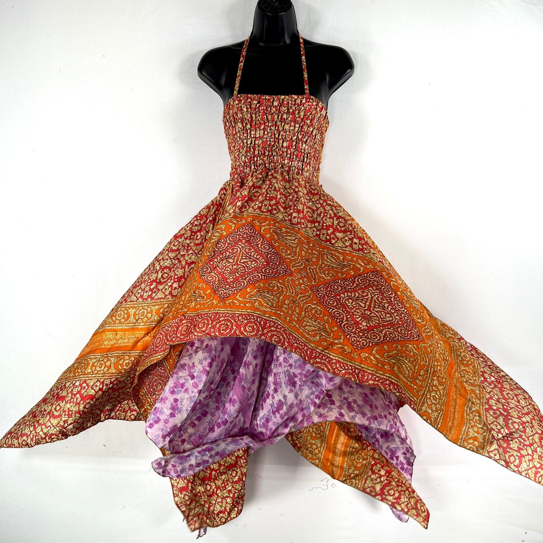 Tatiana Fairy Dress 43 109cm Length, One Size, Silky Summer, Bohemian ...