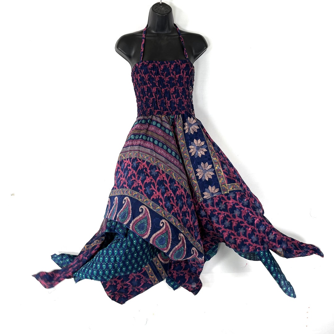 Aurora Long Summer Silk Fairy Dress - Tall Girl Sundress (SKU:902-7892 ...