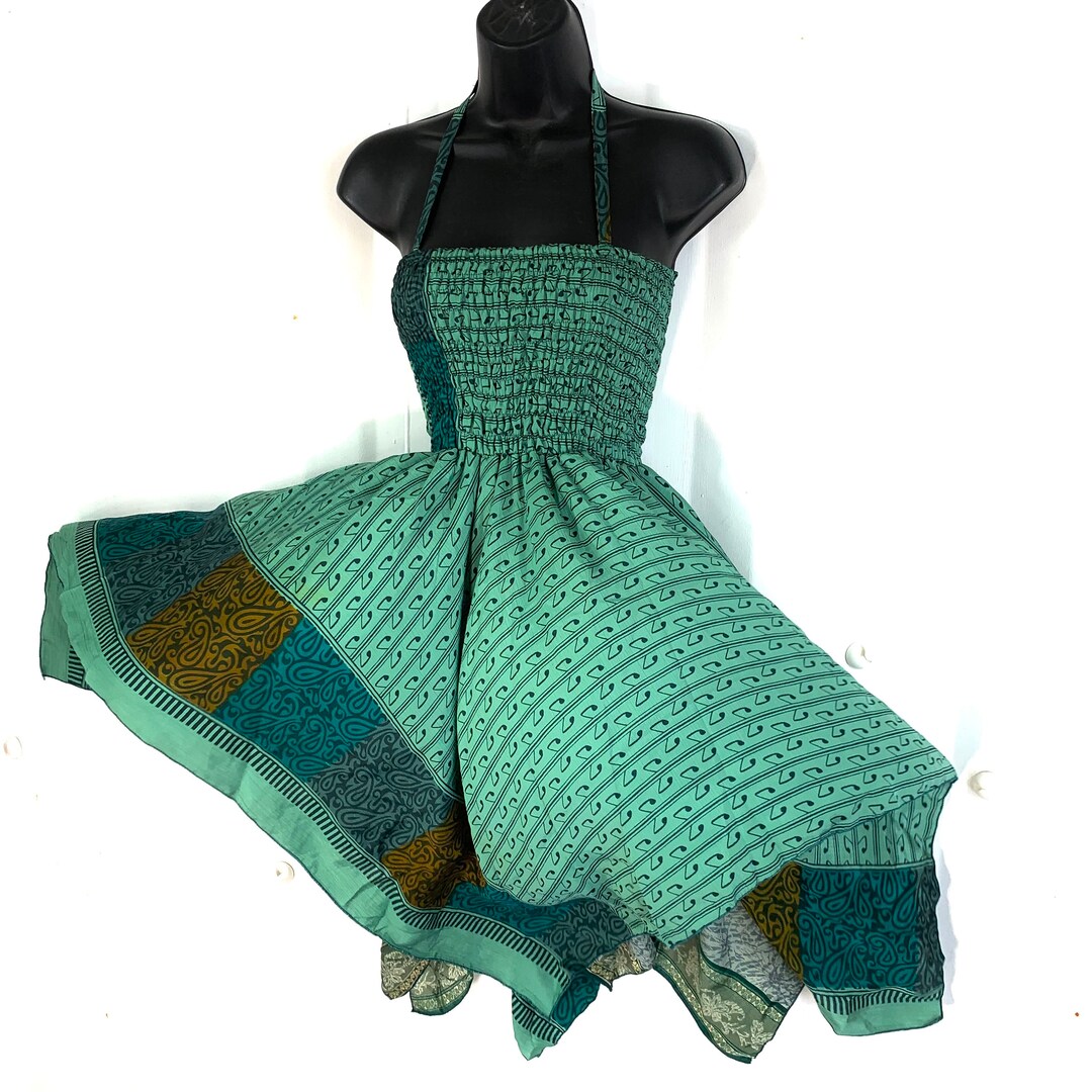 Elvina Fairy Dress. One Size in Silk. Length 87cm 34. Bohemian Summer ...
