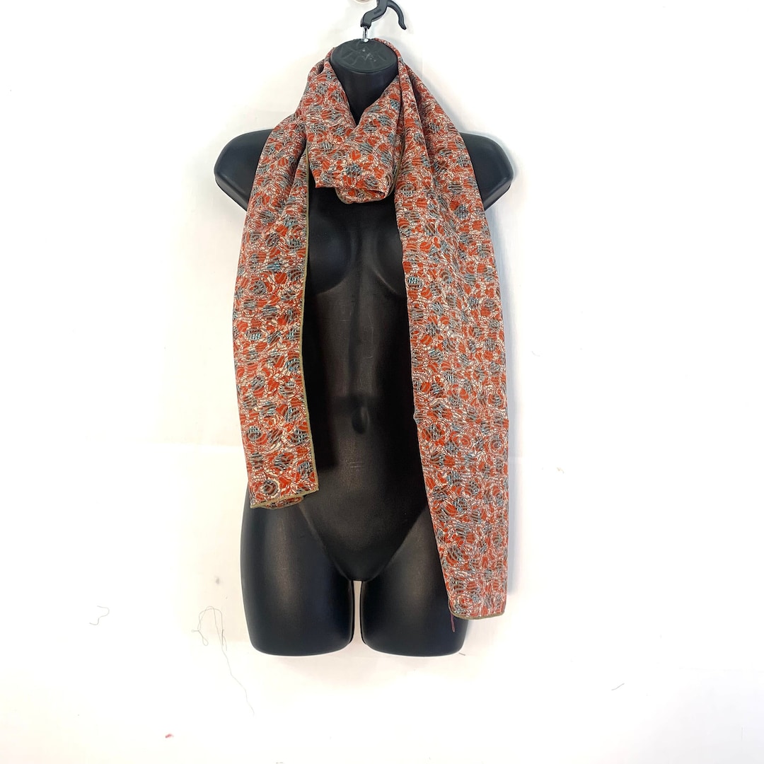 Light Silk Scarf, Comes in a Special Carry or Gift Bag 78” (198cm) Wide ...
