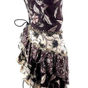 Corset Dress M. Amalie Silk Fantasy Steampunk Sleeveless Dress a ...