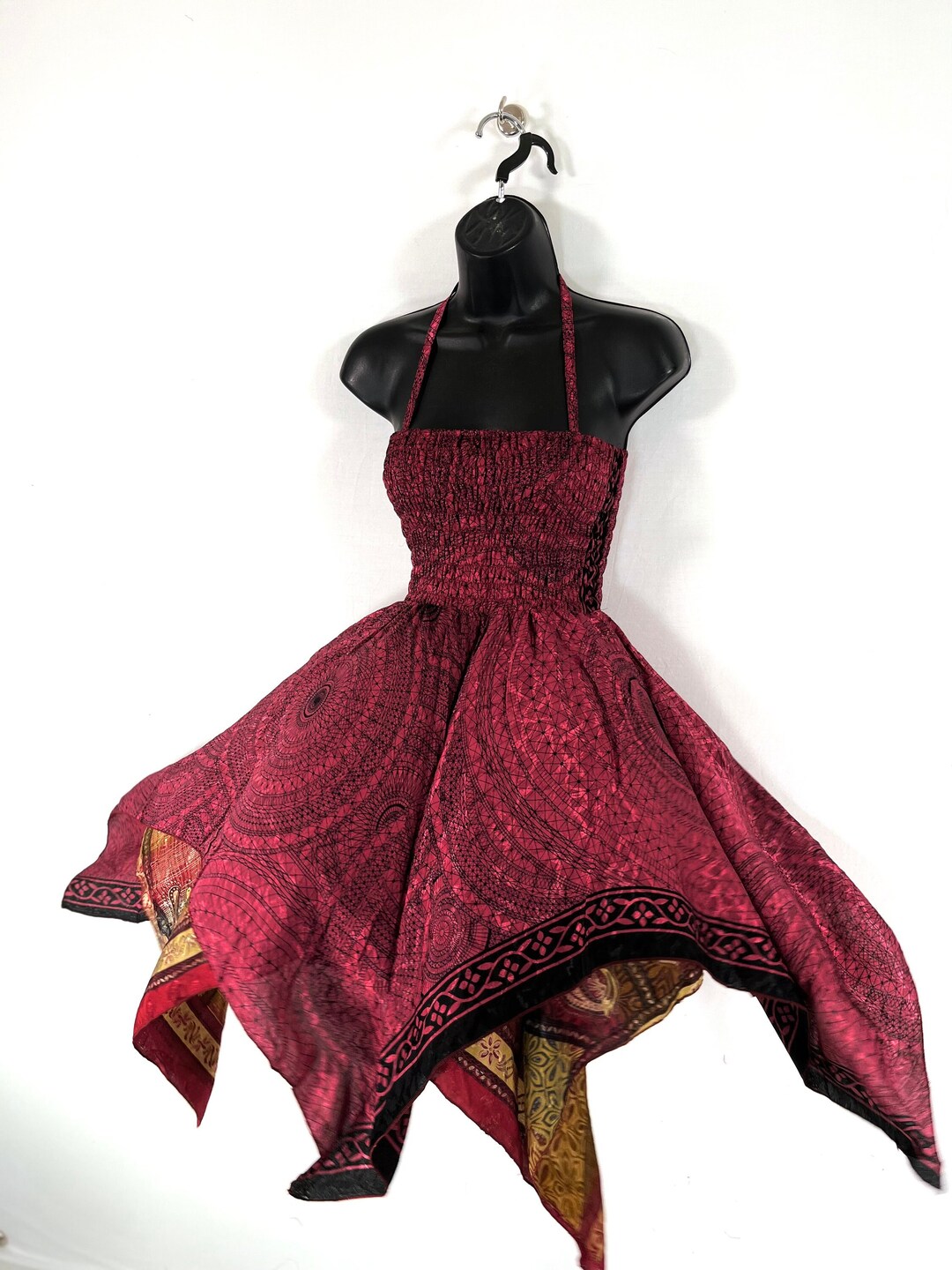 Elvina Fairy Dress. Length 87cm 34. Silky One Size. Bohemian Summer ...