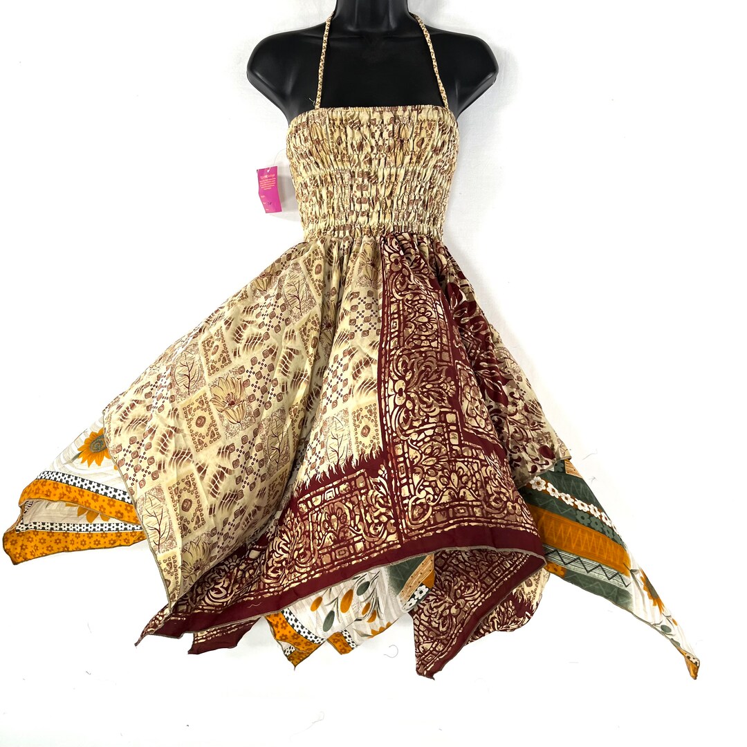 Ayeling Fairy Dress 38" (97cm) Midi Length, One Size, Silky Summer ...