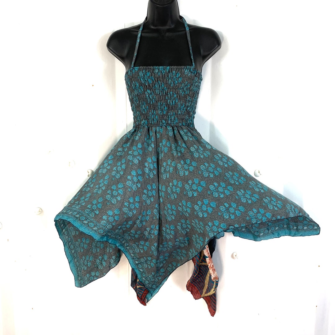 Elvina Fairy Dress. One Size in Silk. Length 87cm 34. Bohemian Summer ...