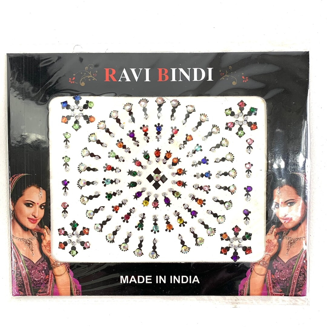 Deluxe Bindi Pack - Multi-colour Crystal Face Jewels - Etsy