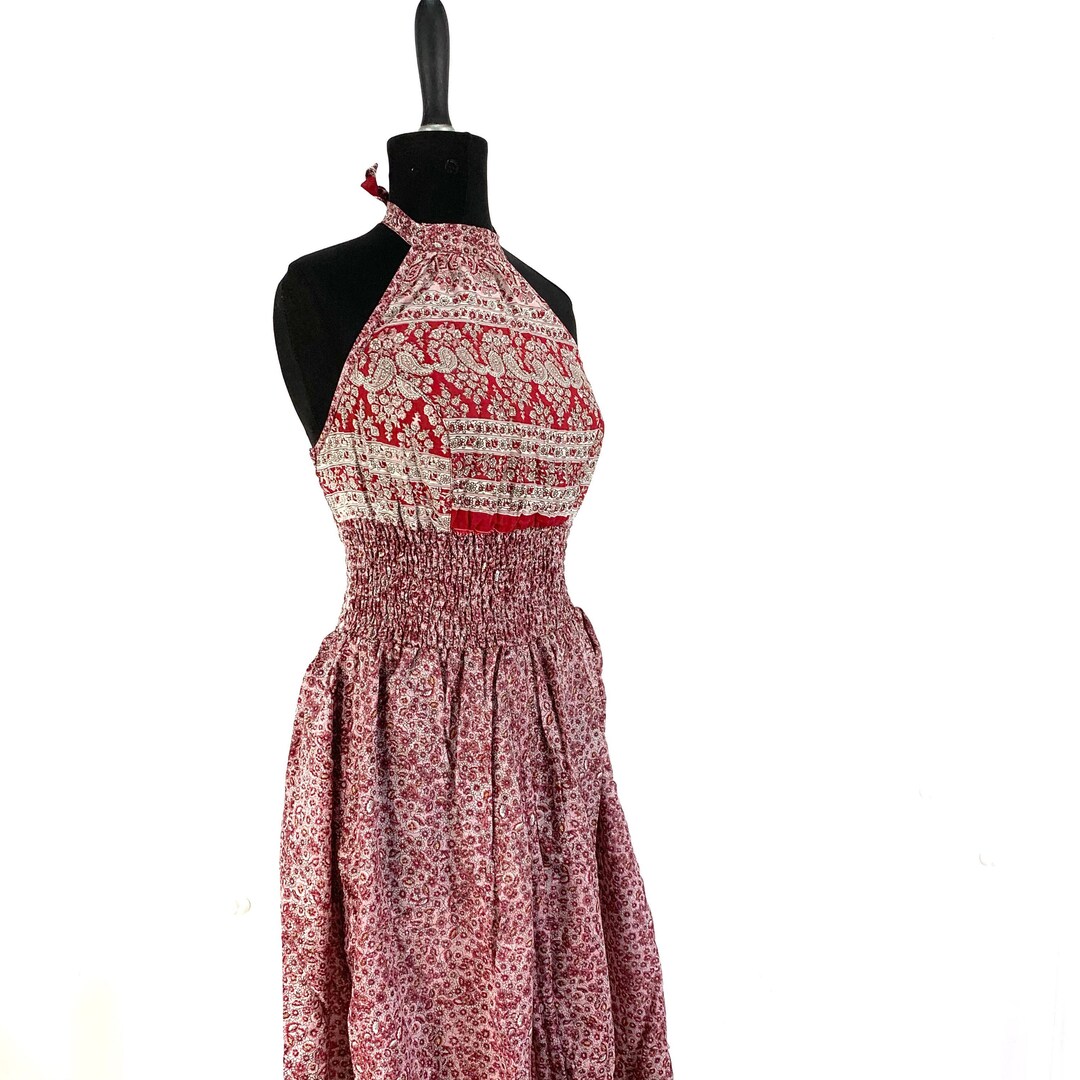 Sadie Silk Pixie Dress. One Size. Goddess, Hippie, Pagan, Boho, Summer ...