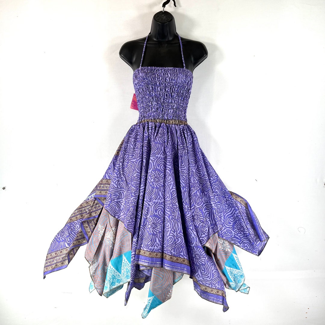 Aurora Long Summer Silk Fairy Dress, One Size Silk Maxi Tall Girl ...