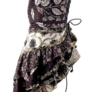Corset Dress M. Amalie Silk Fantasy Steampunk Sleeveless Dress a ...