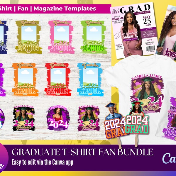 Graduation Shirt Template - Etsy