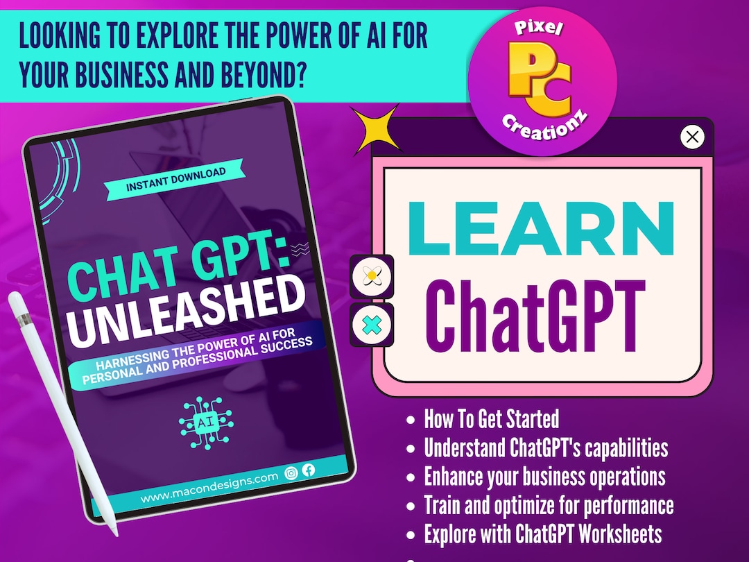 Chatgpt: Unleashed Workbook Includes Prompts Chatgpt for Content Creators & Coaches Small ...
