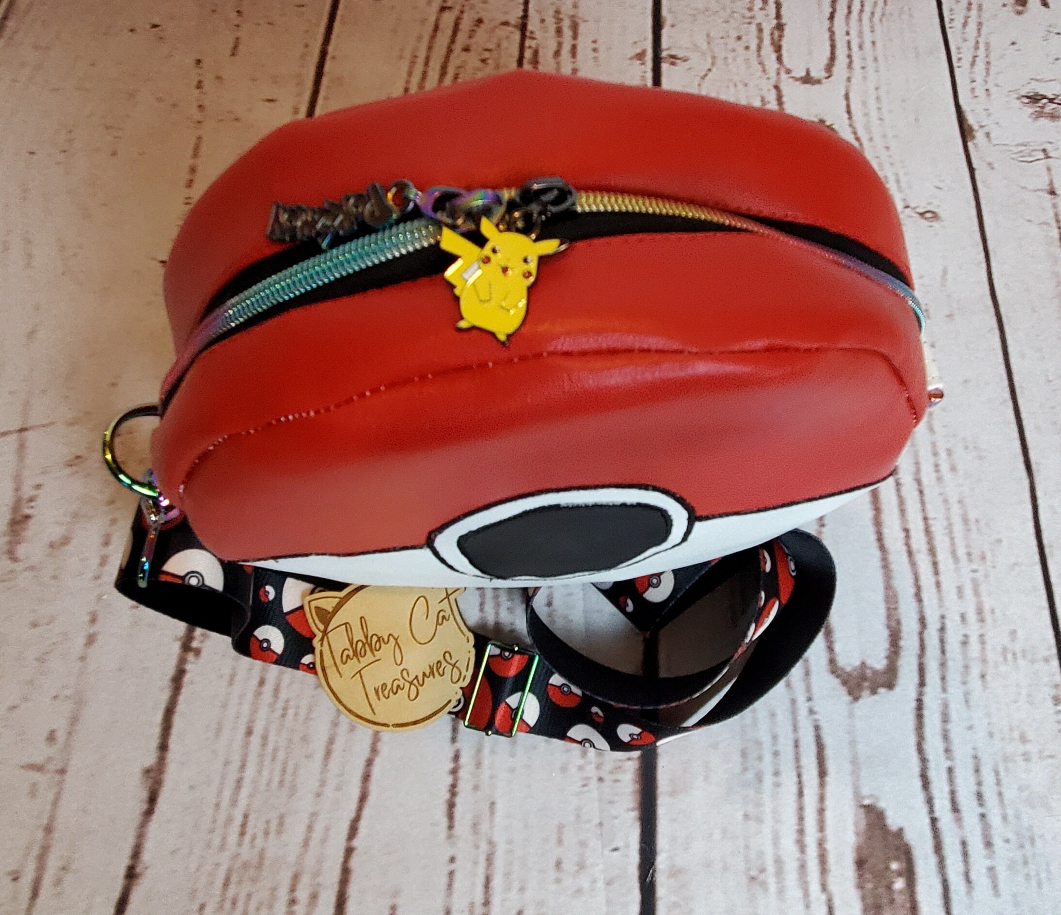 Poke Ball Inspired Bag - Etsy