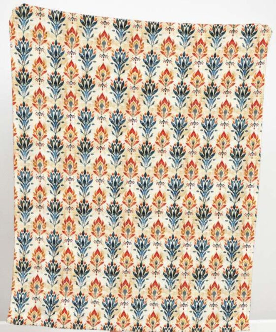 Moroccan Upholstery Fabric: Geometric Ethnic Decor, Polyester by the ...