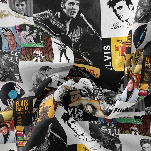 Elvis Presley Fabric - Etsy