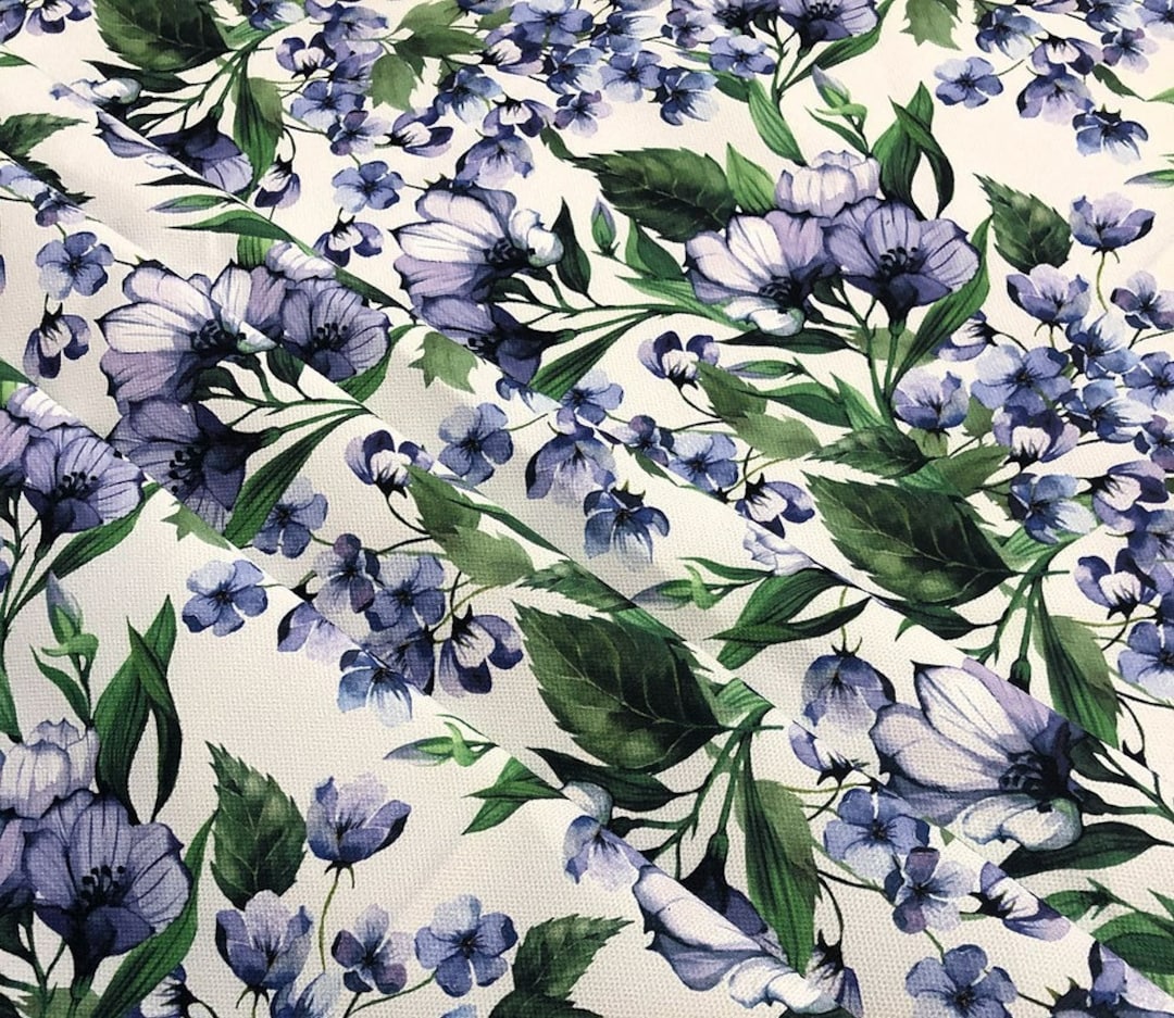 Lilac Flowers by the Meterfloral Fabric Decor Tapestry - Etsy