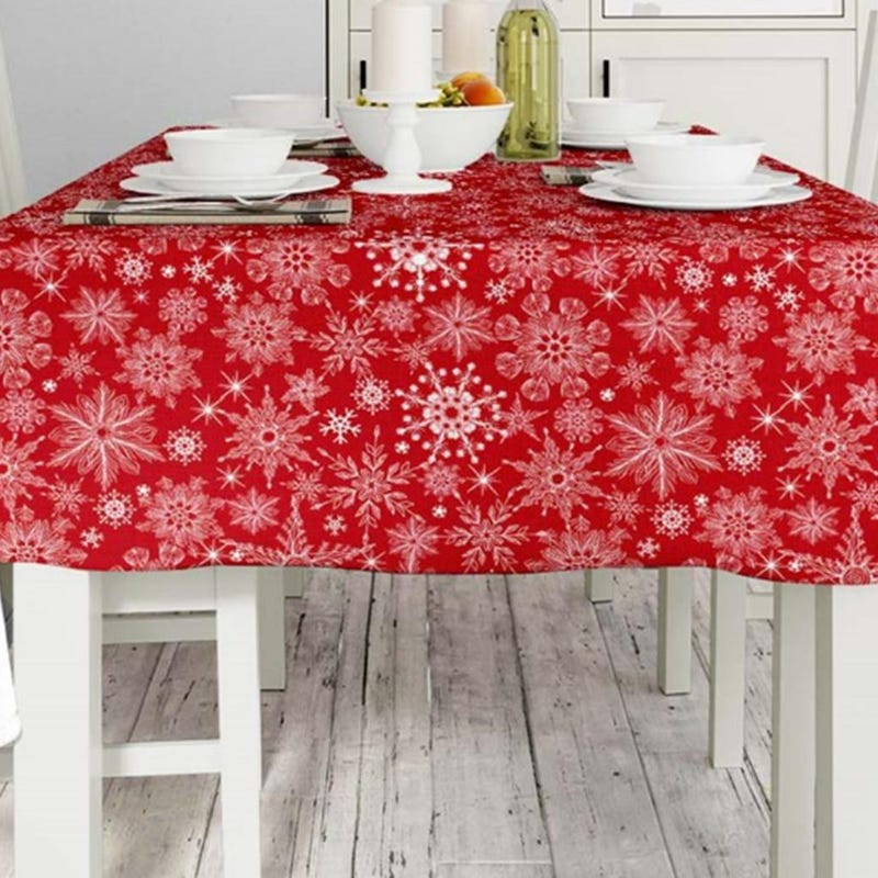 Christmas Tablecloth - Etsy