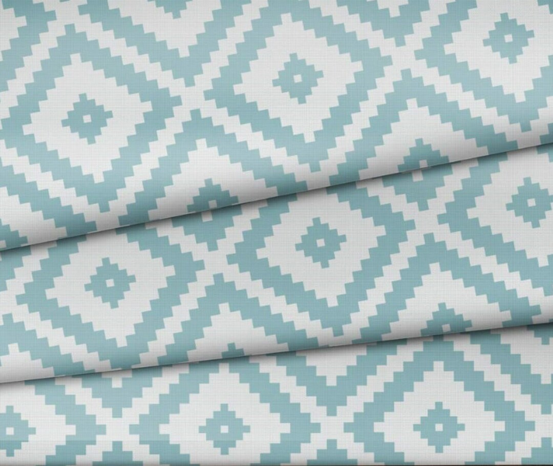 Rosa Mosaik Rauten Stoff Meterware Geometrische Stoff Dekor - Etsy.de