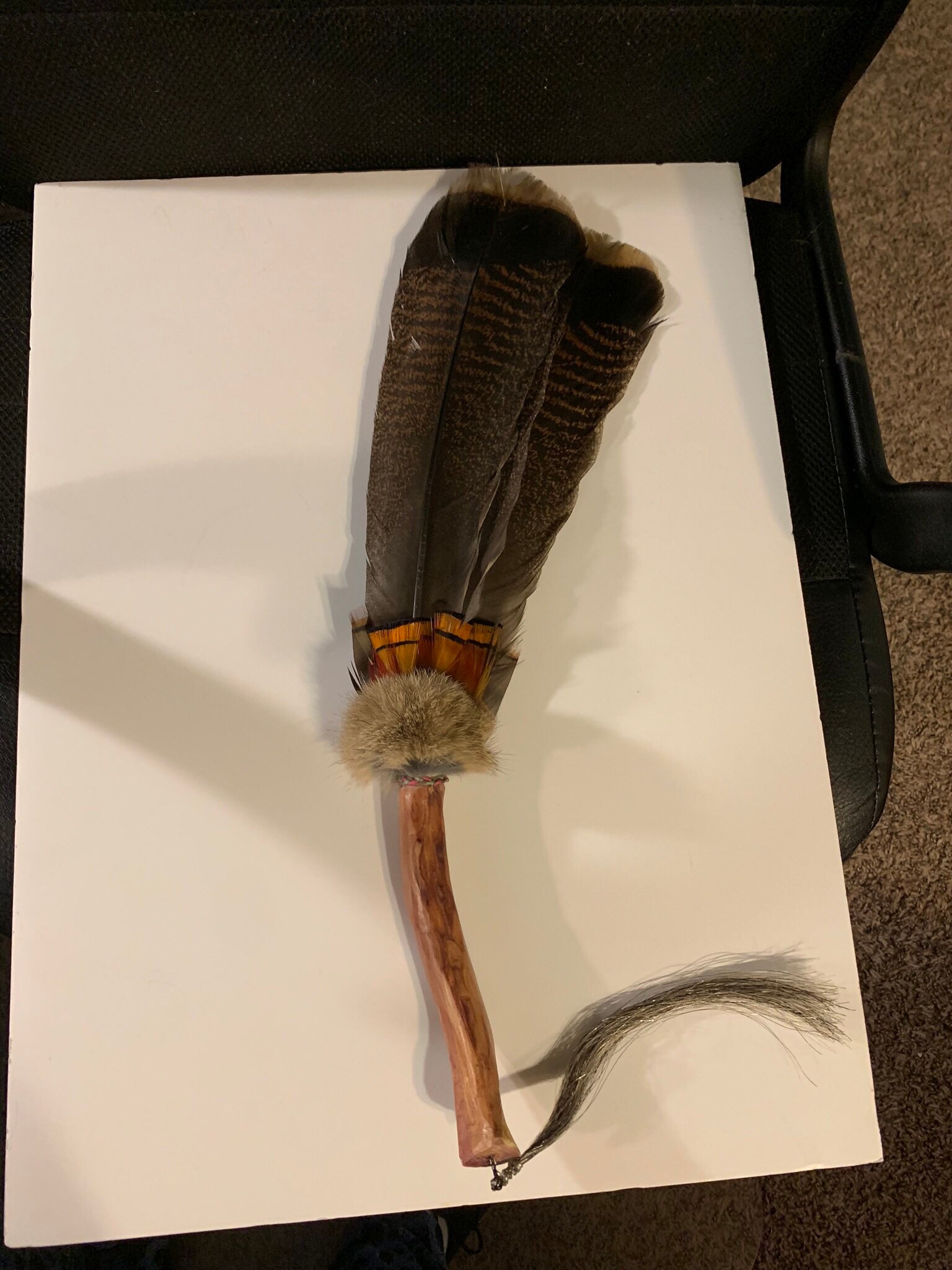 Native American Style Smudging Fan | Etsy