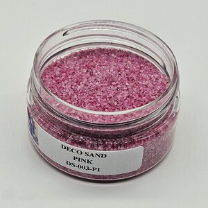 50g, 100g, 200g Pink Colored Sand, Grain Size 0.5mm, Decorative Sand ...