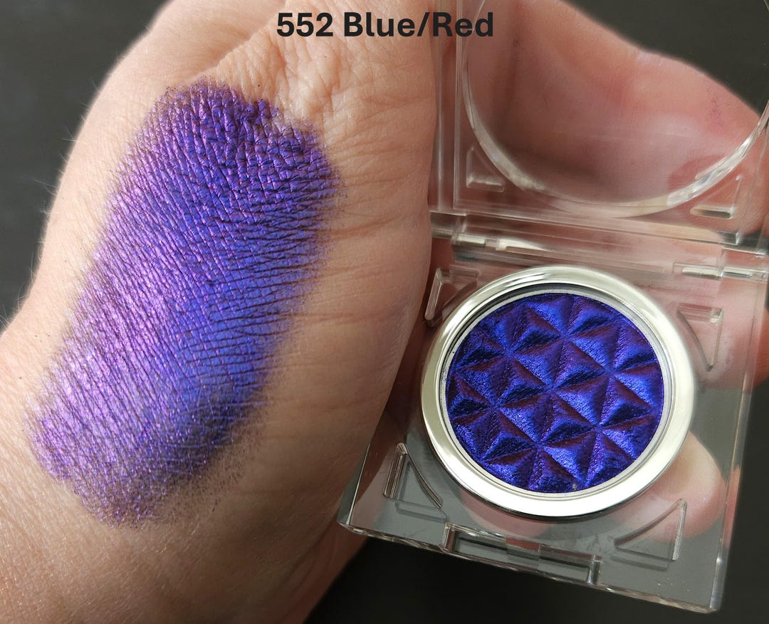 2g Pressed "chameleon" Mica Pigment, 552 BL/R (2G in ), Cosmetic Grade ...