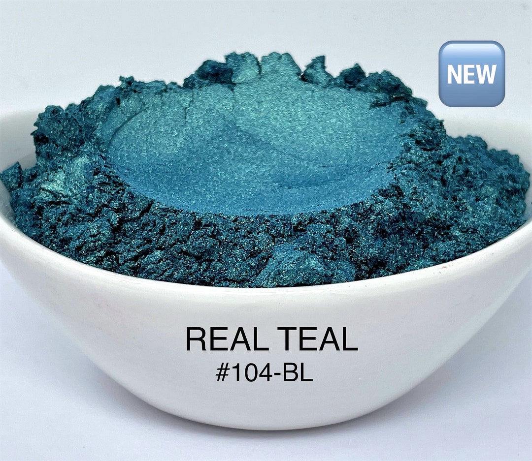 10g and 20g real Teal Mica Pigment Color 10g and - Etsy