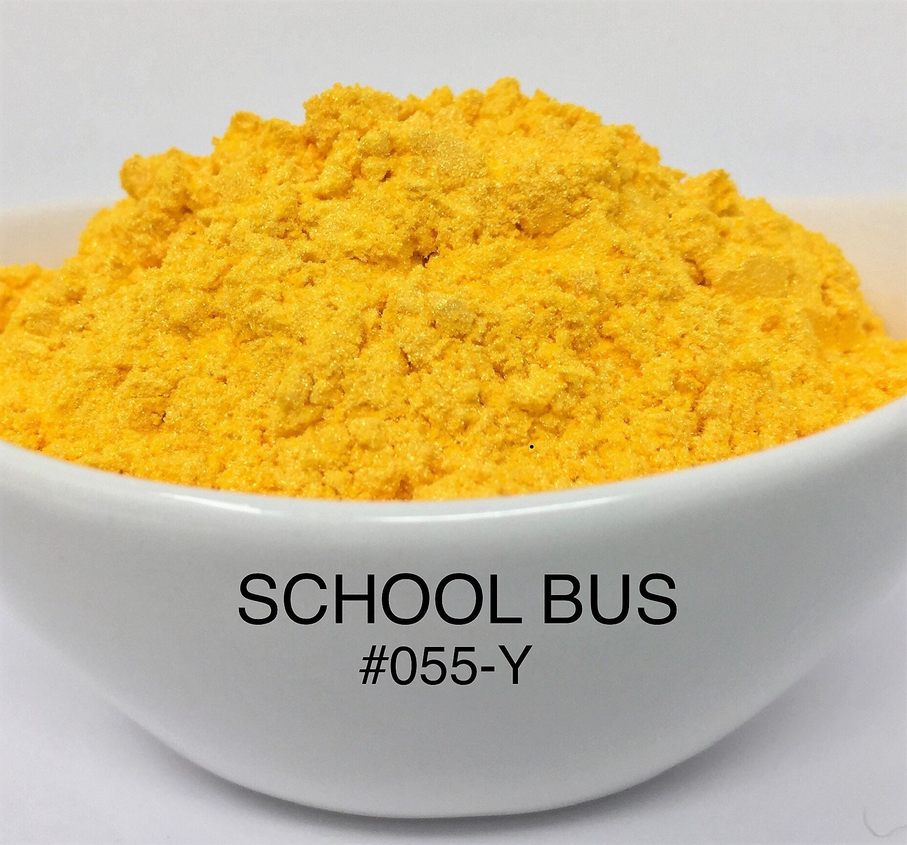 10g and 20g "school Bus" Mica Pigment Color (10g and 20g in Jars) From ...