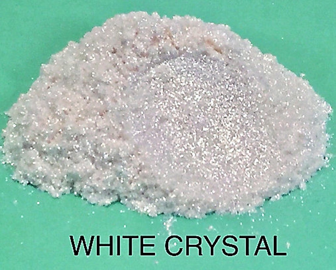 10g and 20g "crystal White" Mica Pigment Color (10g and 20g in Jars ...