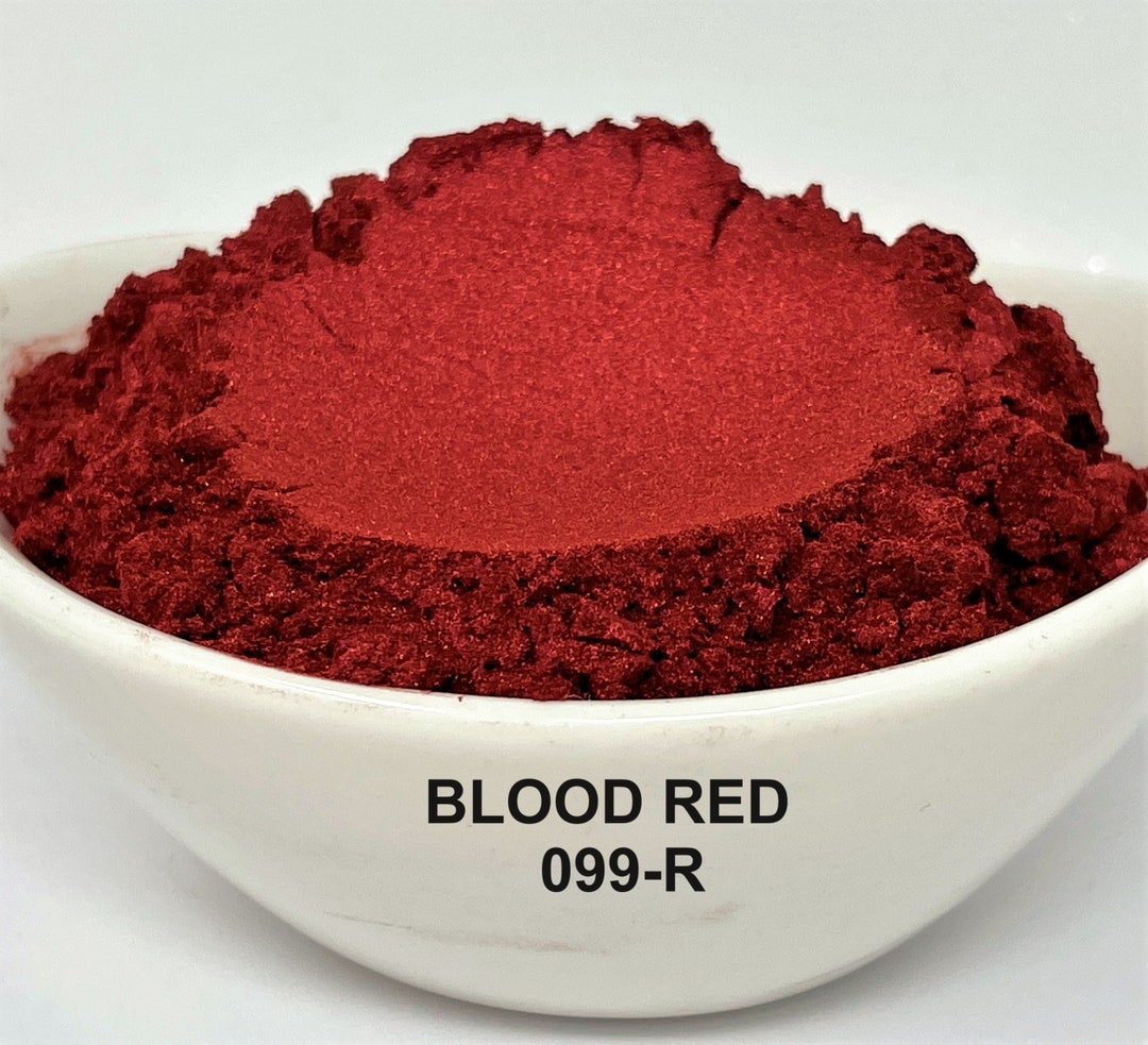 10g and 20g "blood Red" Mica Pigment Color (10g and 20g in Plastic Pot ...