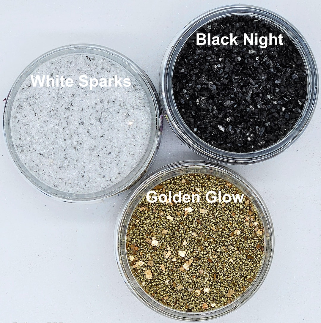 Colored Mirror Sand, Set of 3 (each 50g or 75g), Grain Size 0.5 - 2 Mm ...