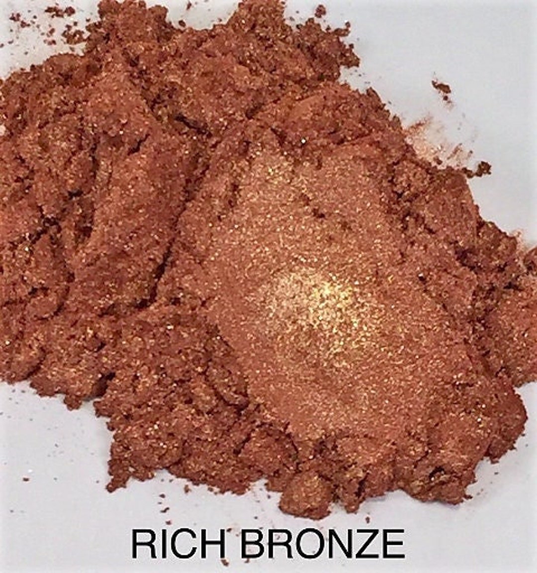 10g and 20g "rich Bronze" Mica Pigment Color (10g and 20g in Jars) From ...