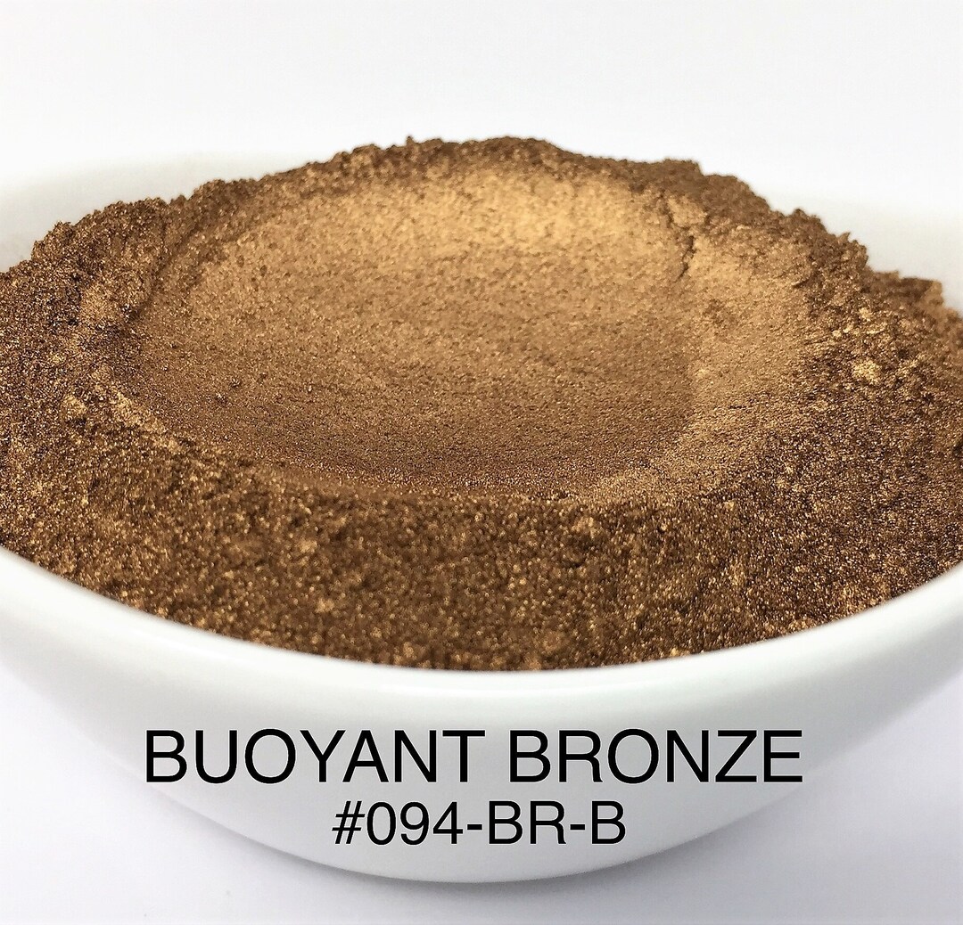 10g and 20g "buoyant Bronze" Mica Pigment Color (10g and 20g in Jars ...