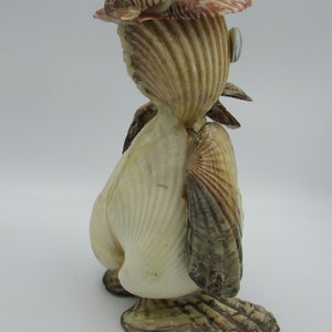 Large Sea Shell Craft DUCK Figurine, Kitschy Vintage Beach Decor - Etsy