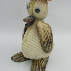 Large Sea Shell Craft DUCK Figurine, Kitschy Vintage Beach Decor - Etsy