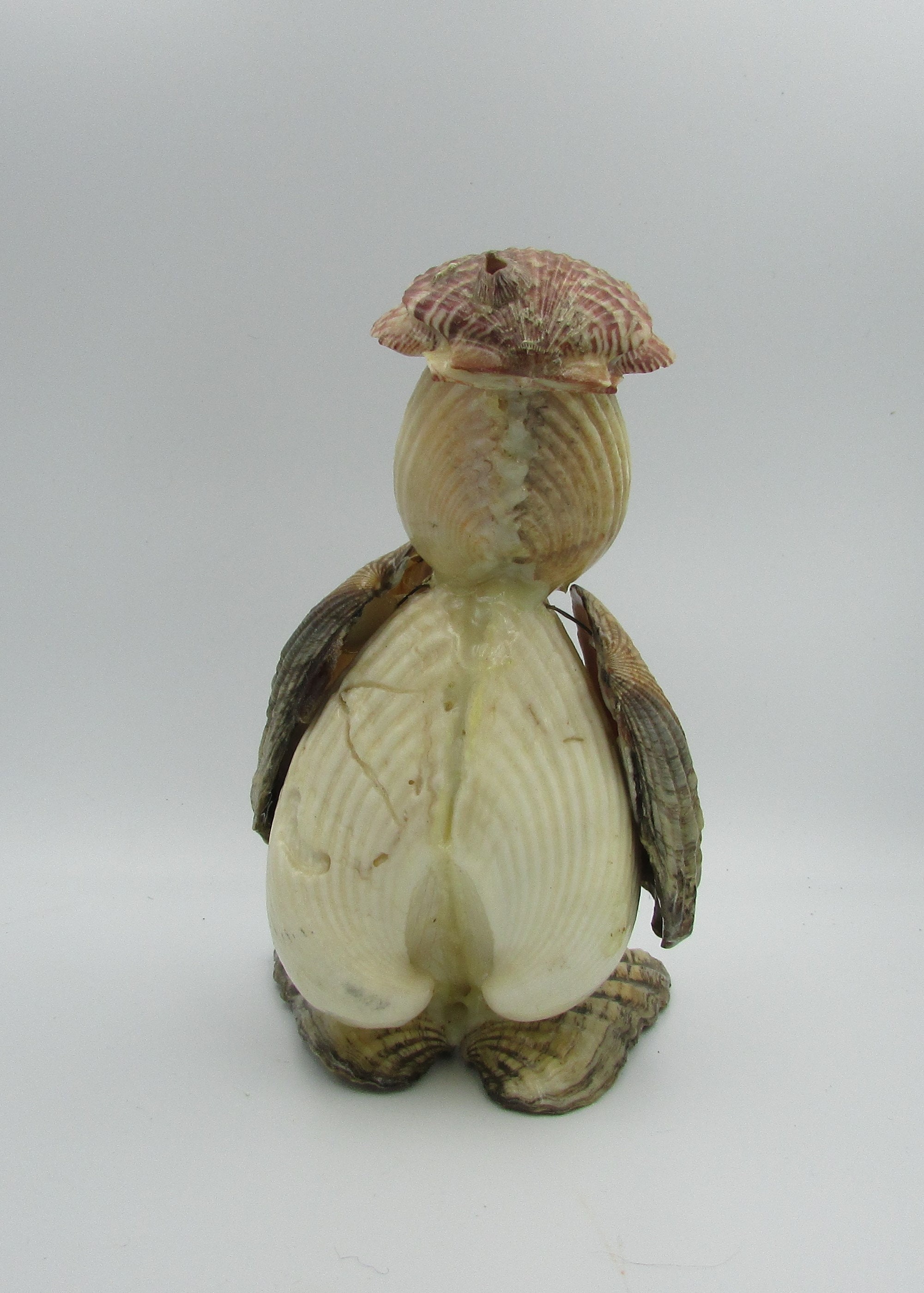 Large Sea Shell Craft DUCK Figurine, Kitschy Vintage Beach Decor - Etsy