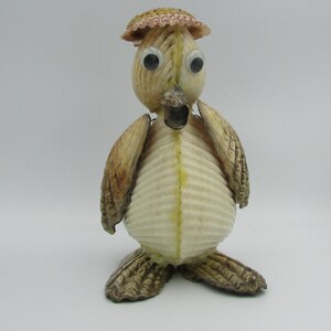 Large Sea Shell Craft DUCK Figurine, Kitschy Vintage Beach Decor - Etsy