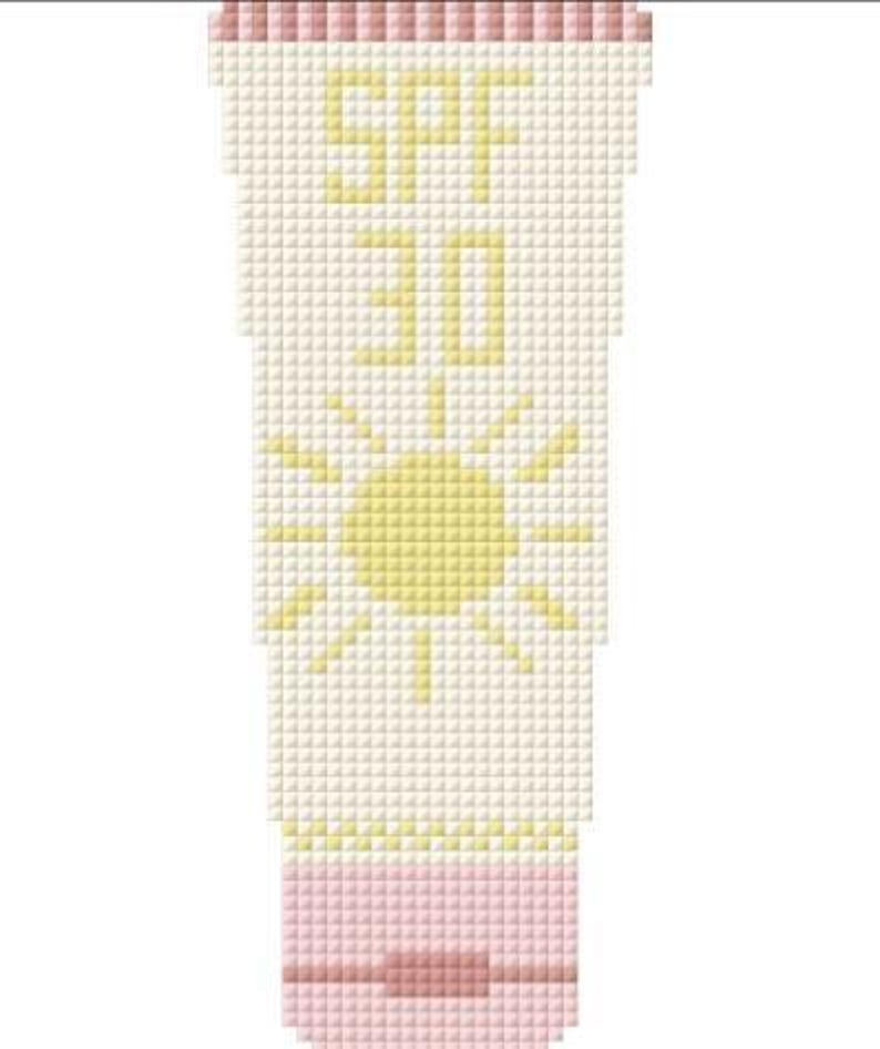 Sunscreen 18 Mesh Digital Needlepoint Chart PDF - Etsy