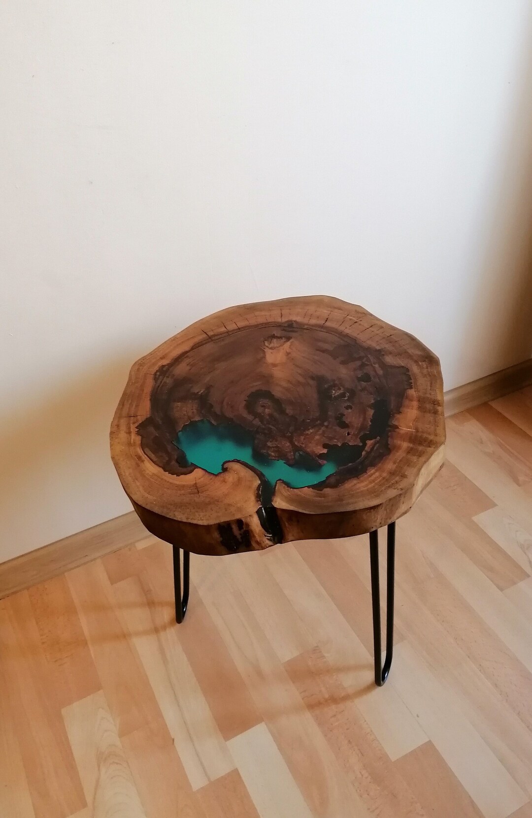 Epoxy Walnut Table Epoxy Table Epoxy Wood Table walnut - Etsy